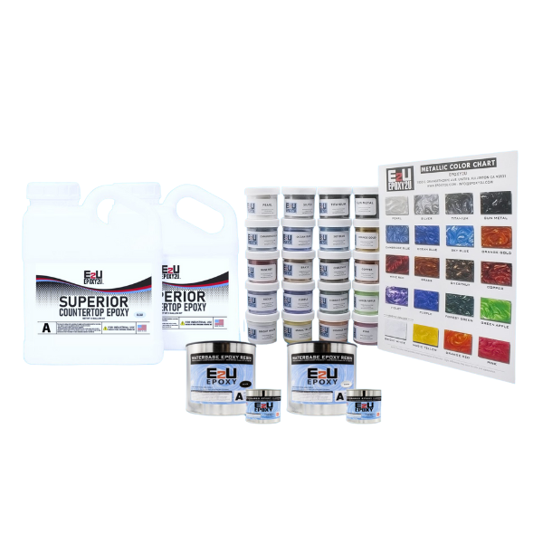 Specialty Epoxy – Superior Countertop Epoxy Kit 1.5G-PJ – Surface Prep ...